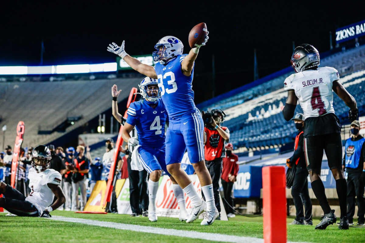 BYU football’s Isaac Rex loved scoring but plans to have better ...